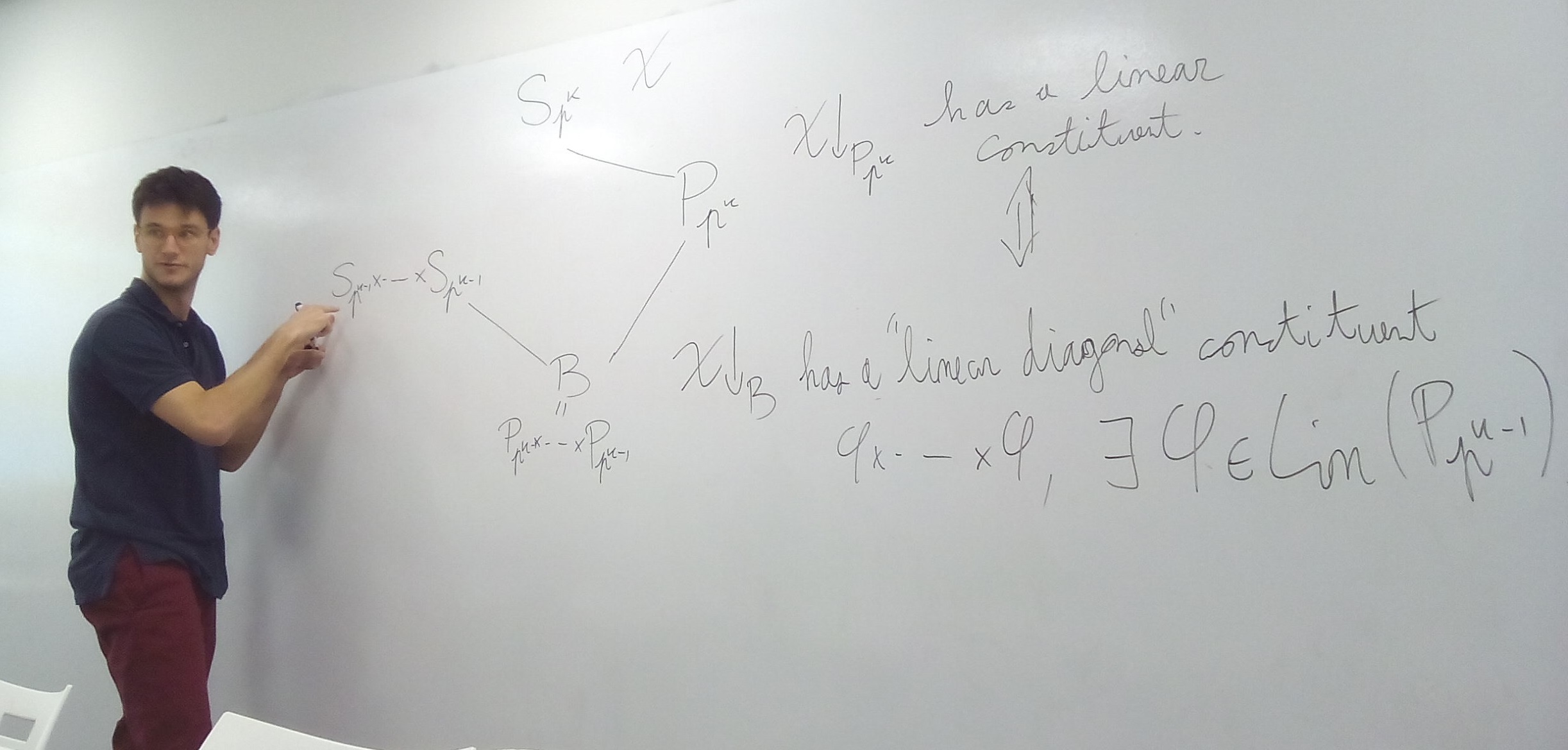 Algebra Seminar in Lincoln: talk by Dr Eugenio Giannelli | Charlotte Scott Centre for Algebra